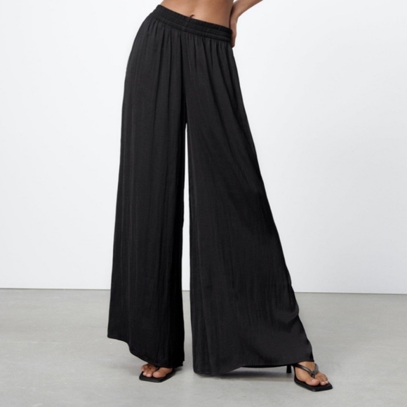 Zara | Pants & Jumpsuits | Palazzo Pant Zara | Poshmark